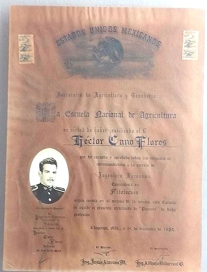 Héctor Cano Flores. El Victorense Creador del Mango Ataulfo - Martha Olivia