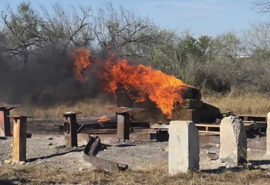 Incineran Más De 236 Kilos De Drogas En Reynosa Martha Olivia